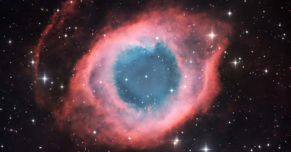 Helix Nebula LRGB | Telescope Live