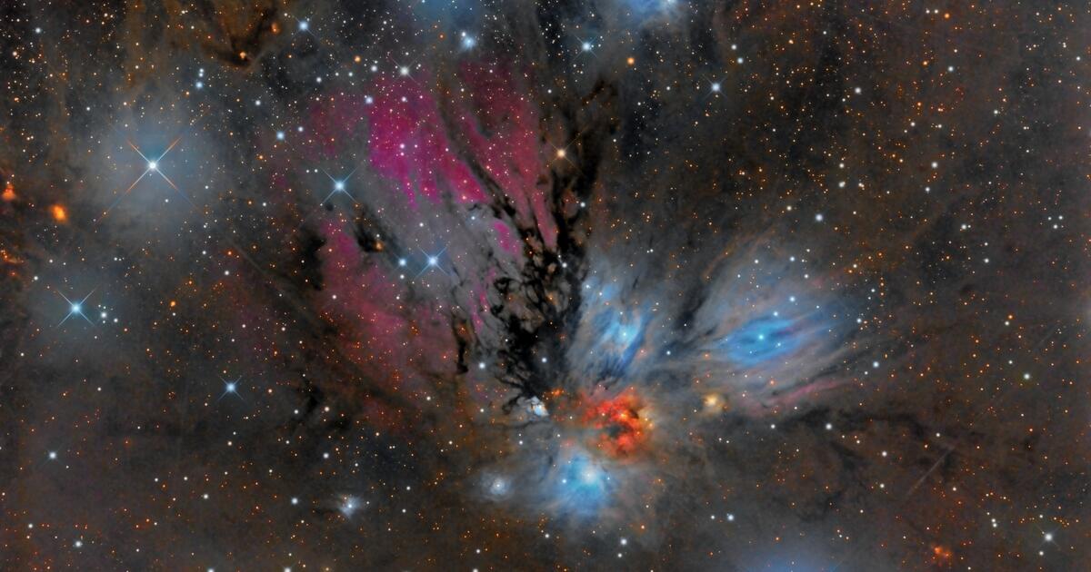 NGC 2170 Angel Nebula | Telescope Live