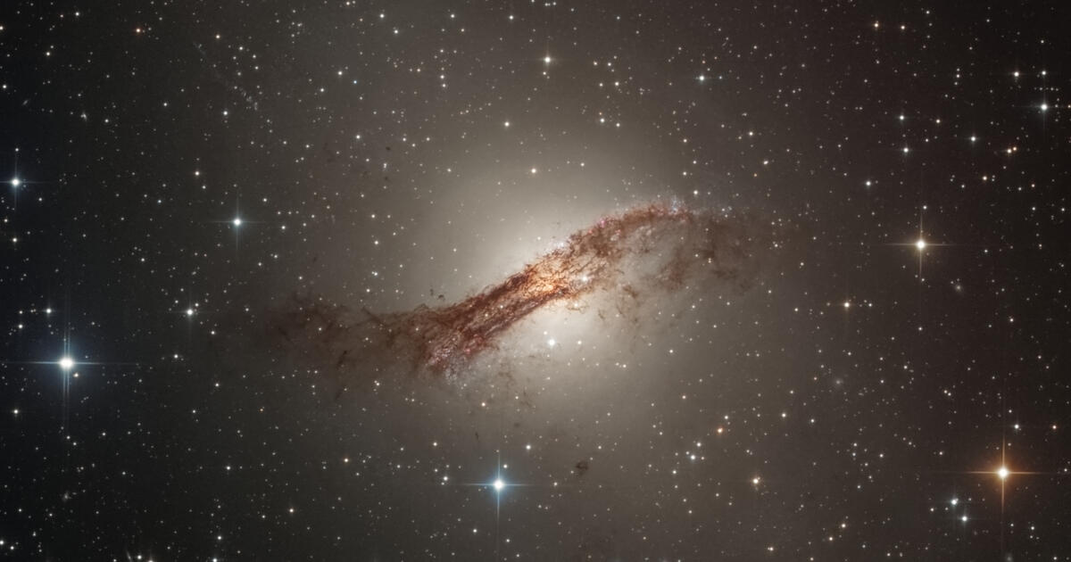 Centaurus A CHI-1 reprocess using Blur Xterminator | Telescope Live