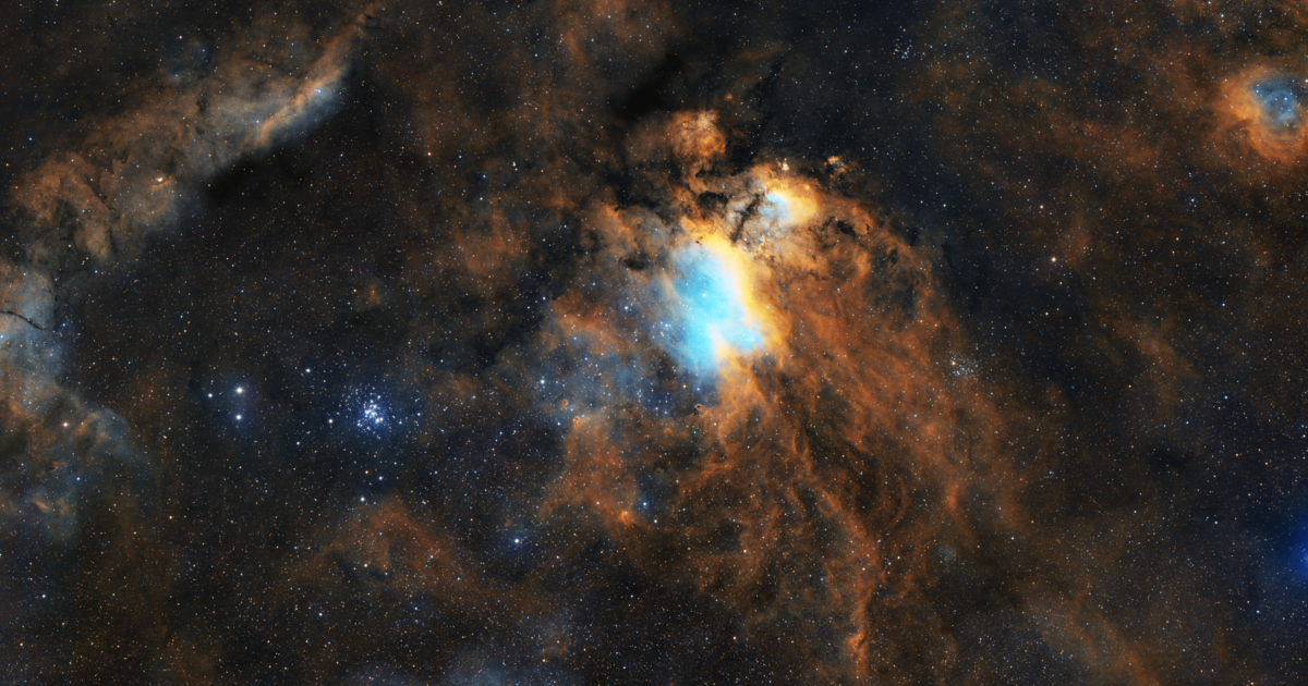 IC 4628: The Prawn Nebula | Telescope Live