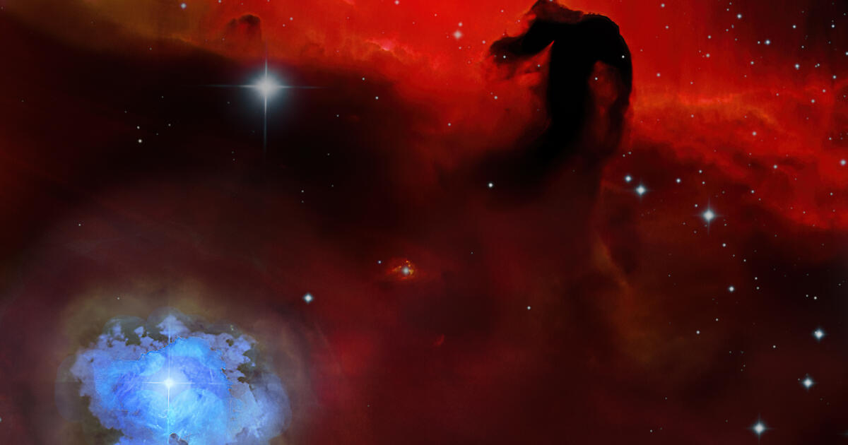 NGC2023 & IC434 | Telescope Live