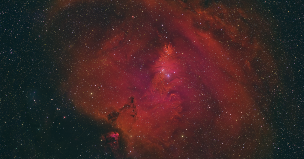 NGC2264, Christmas Tree | Telescope Live