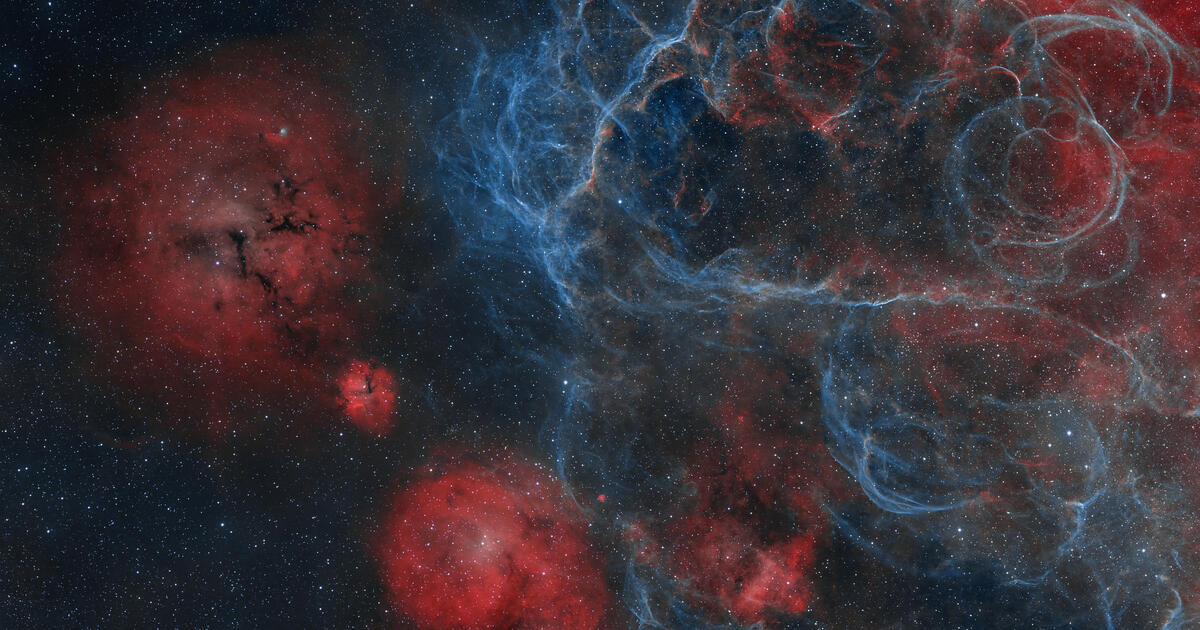 Vela Supernova Remnant | Telescope Live