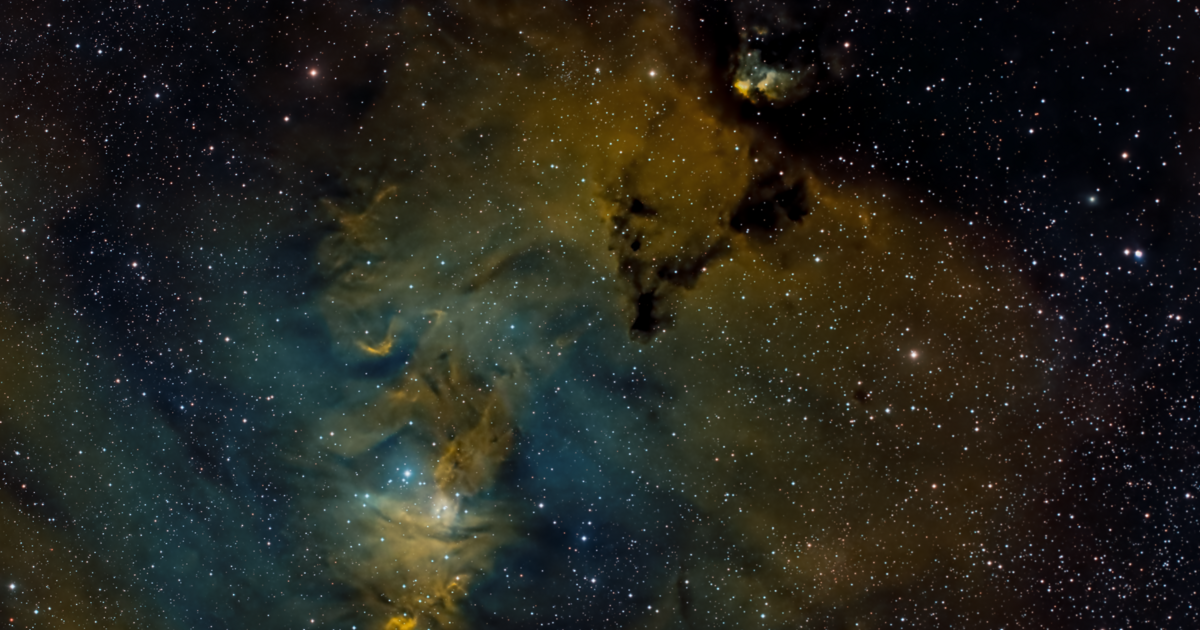 Christmas Tree Cluster "Happy Xmas" | Telescope Live