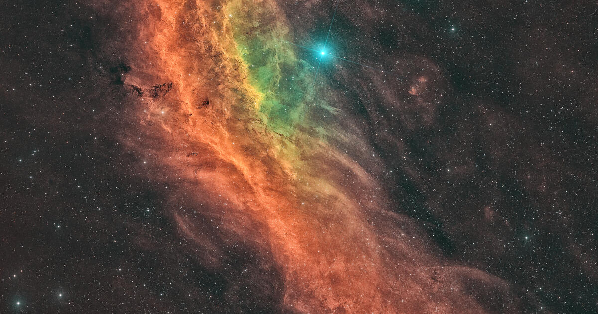 NGC 1499 - California Nebula | Telescope Live