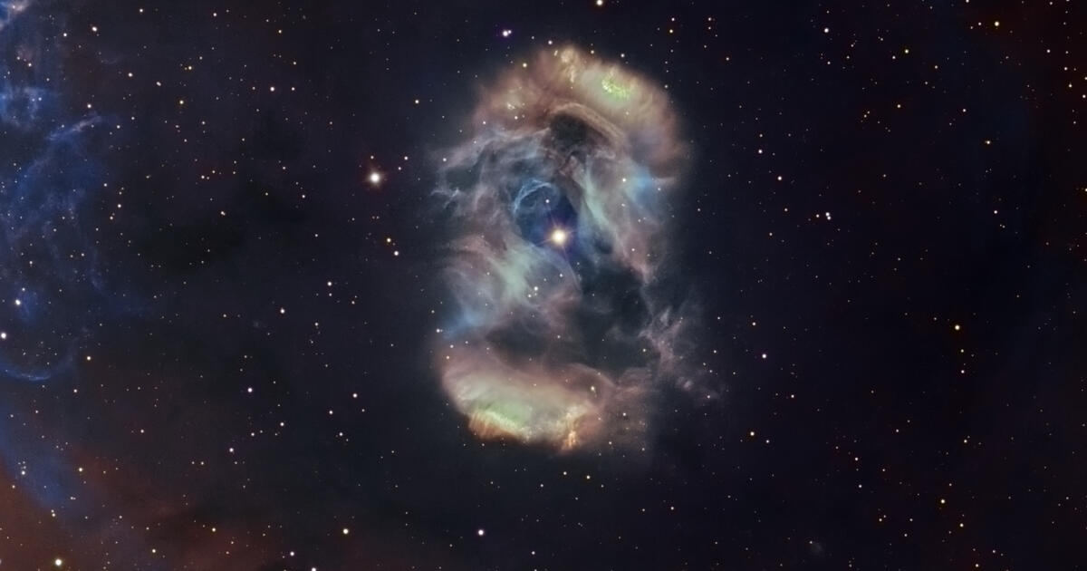 NGC 6165 'Dragon's Egg' nebula | Telescope Live