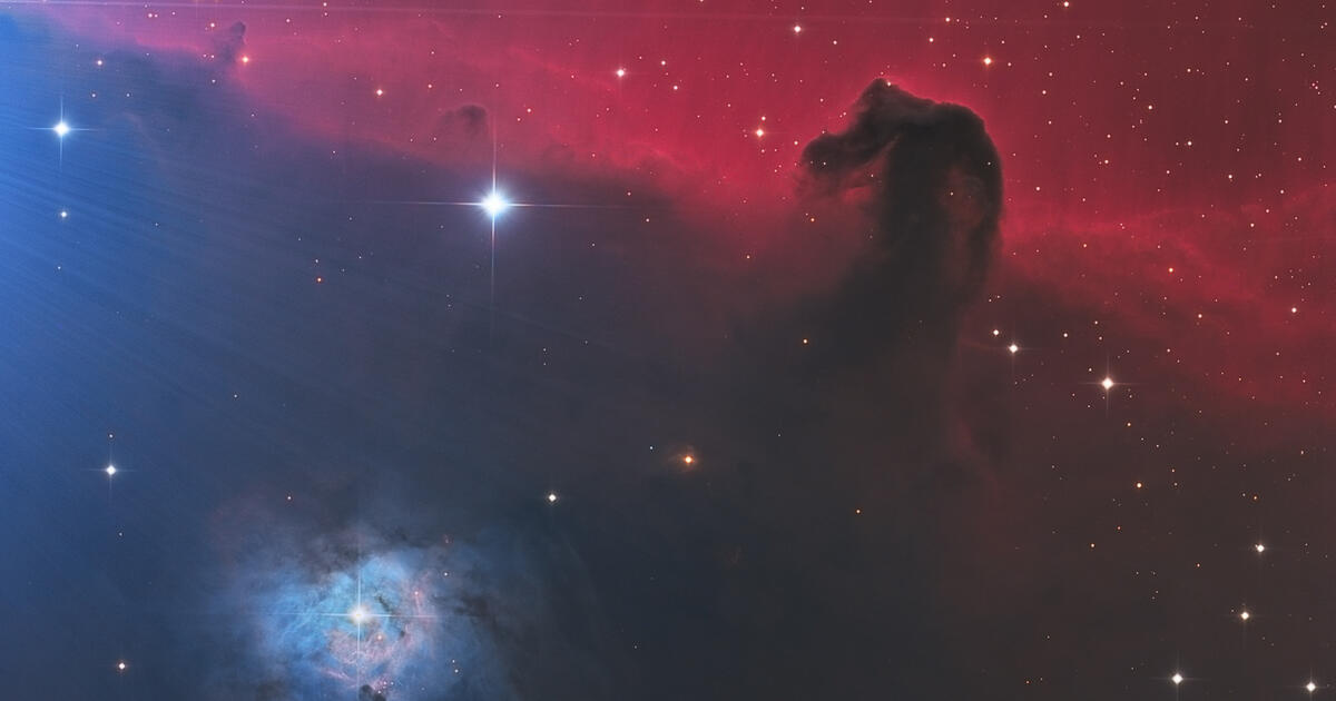 Horsehead Nebula, IC 434, NGC 2023 | Telescope Live