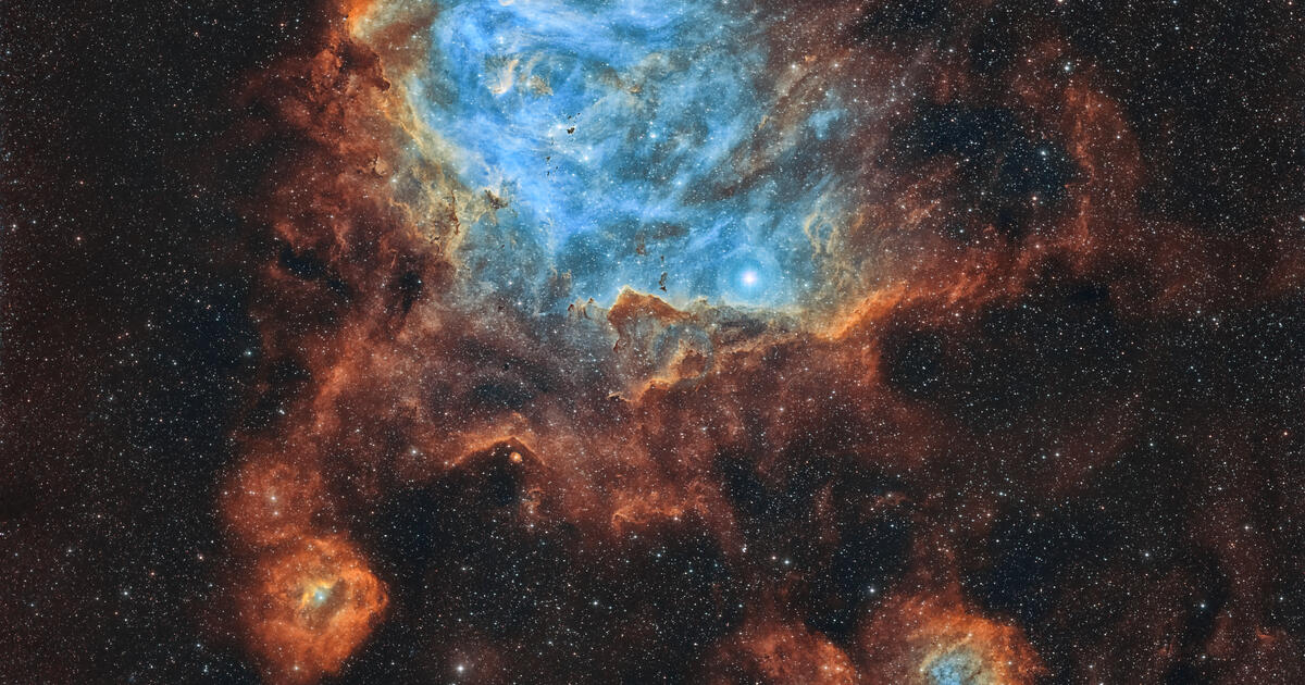 IC 2944 - Running Chicken Nebula | Telescope Live