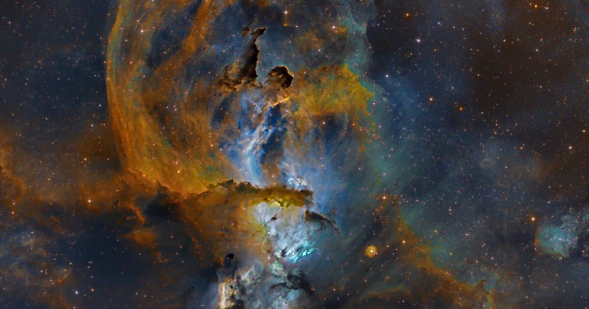 Sky's liberty - NGC 3576- | Telescope Live