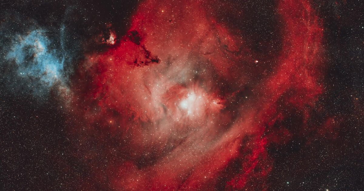 The Cone Nebula Wide | Telescope Live