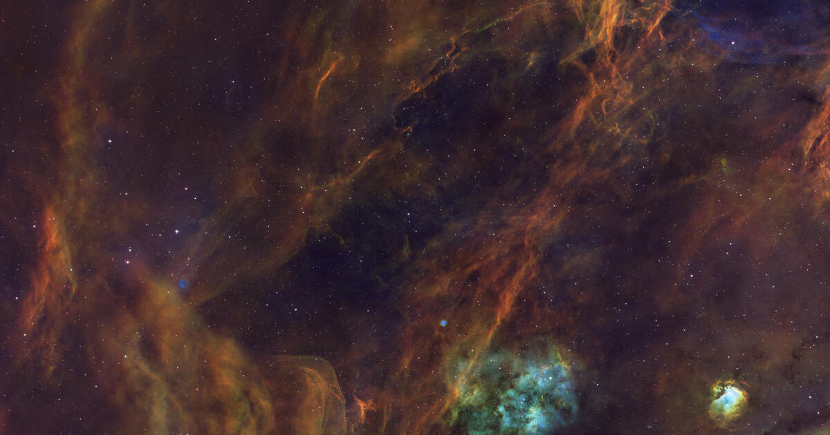 LDN 939 and friends in Cygnus | Telescope Live