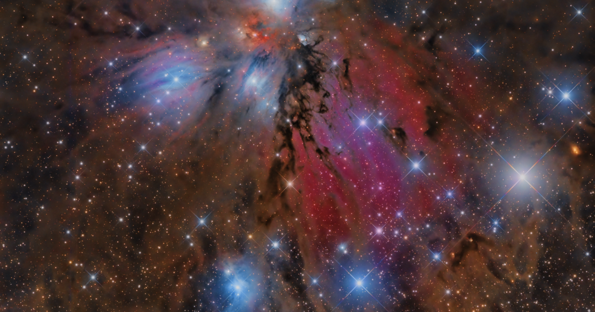NGC 2170: The Angel Nebula | Telescope Live