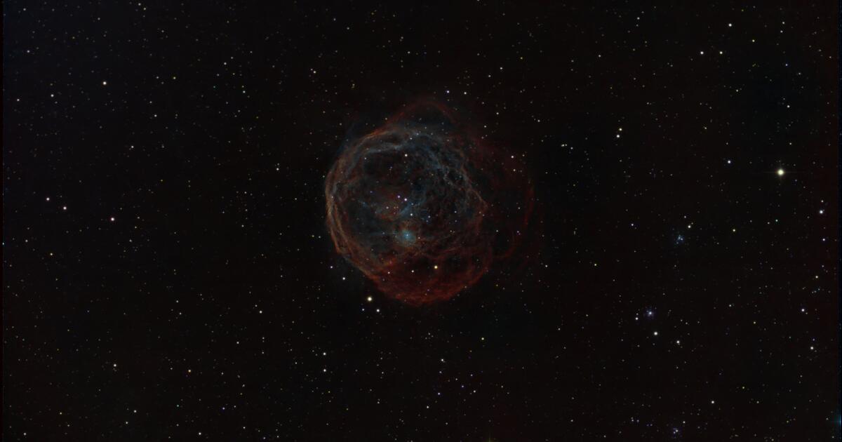 Henize 70 ~ LMC Super-bubble | Telescope Live