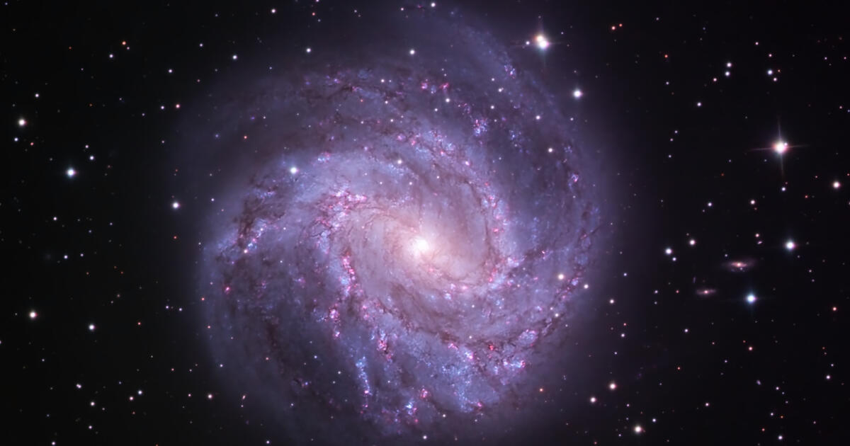 M83 Southern Pinwheel Galaxy (CMOS One-click) | Telescope Live