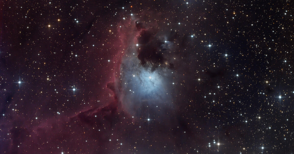 NGC 2626 Reflection nebula in Carina | Telescope Live