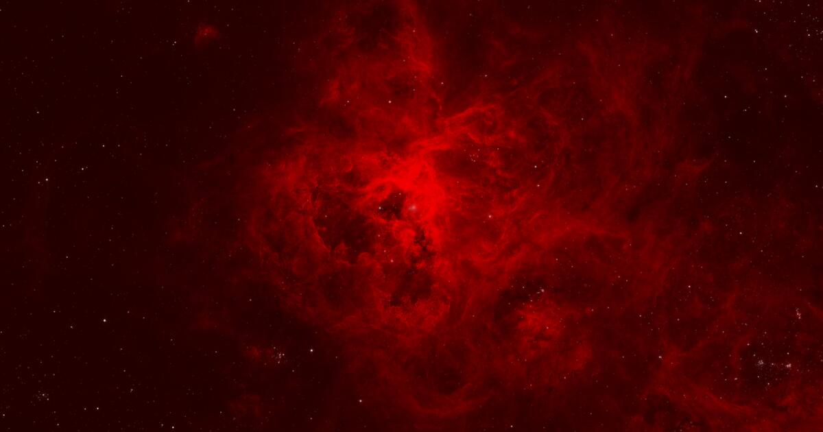 Tarantula Nebula H-alpha | Telescope Live