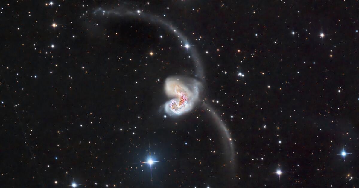 NGC 4039 The Antennae Galaxy | Telescope Live