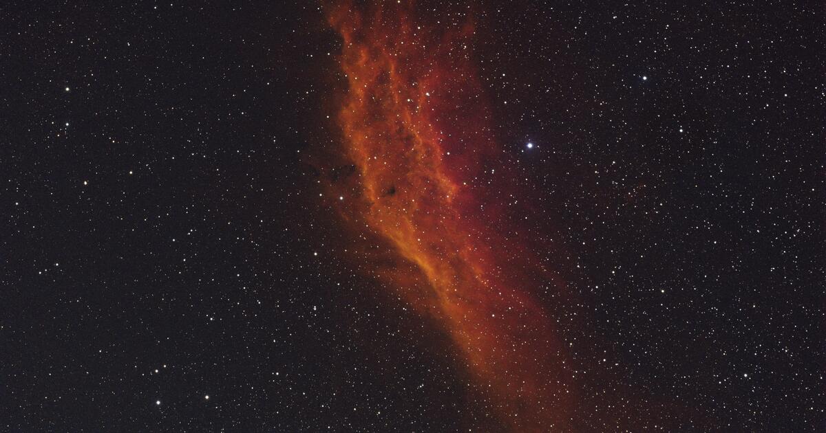 California Nebula | Telescope Live