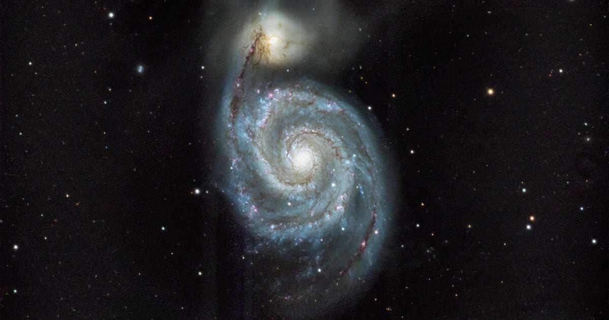 M51 Whirlpool galaxy | Telescope Live