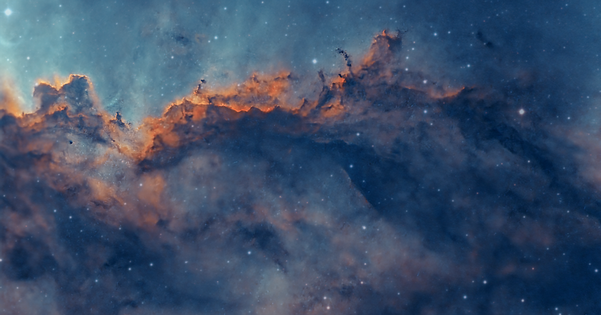 NGC 6188 Rim Nebula (aka The Fighting Dragons of Ara) | Telescope Live