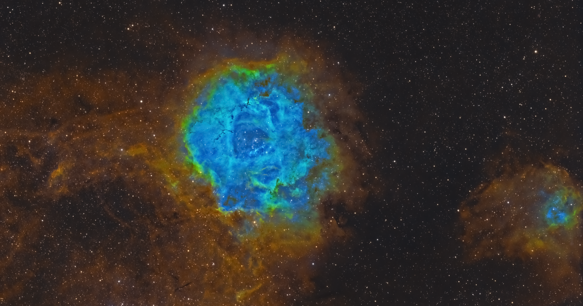 NGC2244 Rosette Nebula - SPA-1-CCD | Telescope Live