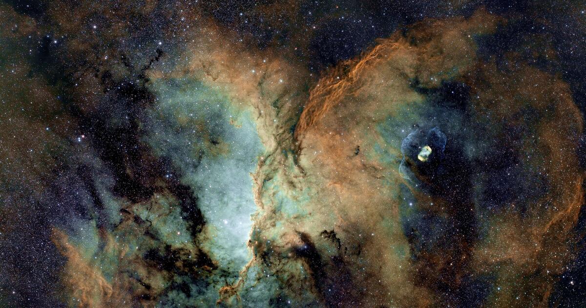 The Rim Nebula (RCW108) | Telescope Live