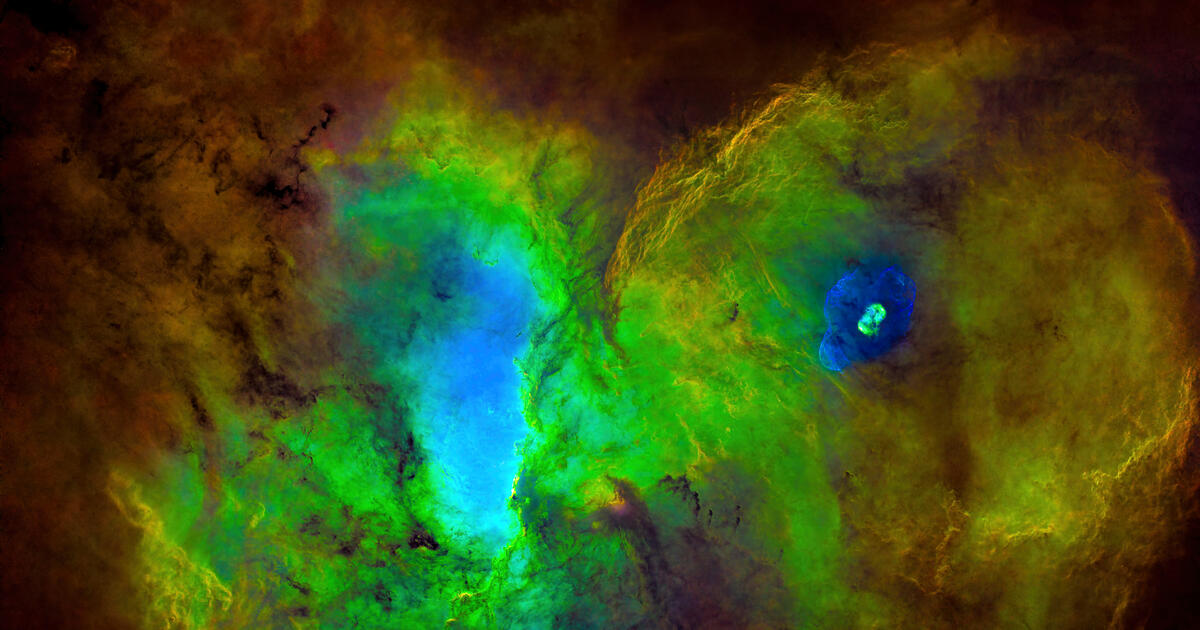 Rim Nebula / RCW 108, starless | Telescope Live