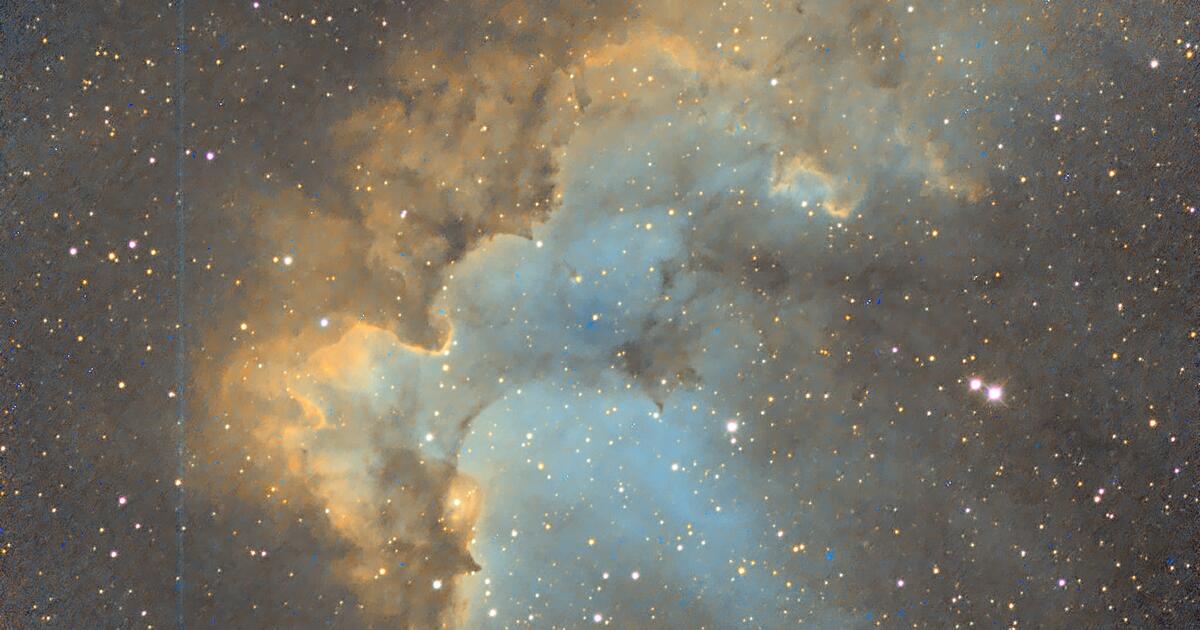 NGC 7380: The Wizard Nebula | Telescope Live