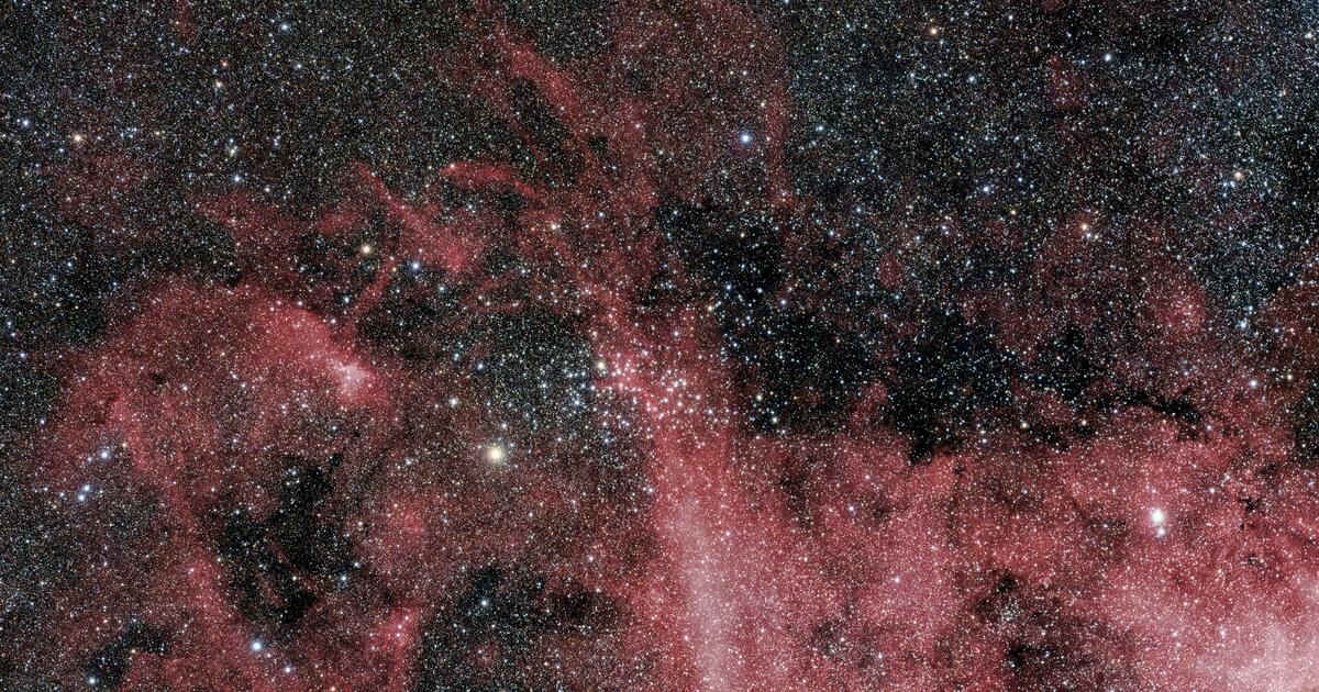 Wishing Well Cluster C91 (NGC3532) | Telescope Live