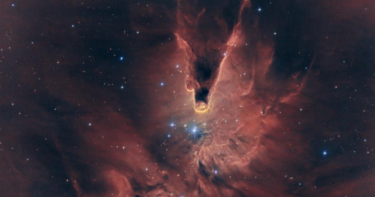 The Cone Nebula | Telescope Live