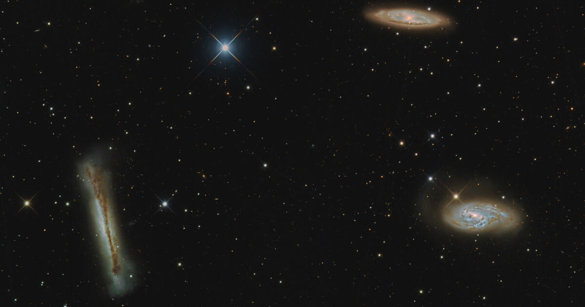 Leo Triplet (M65, M66, NGC 3628) | Telescope Live