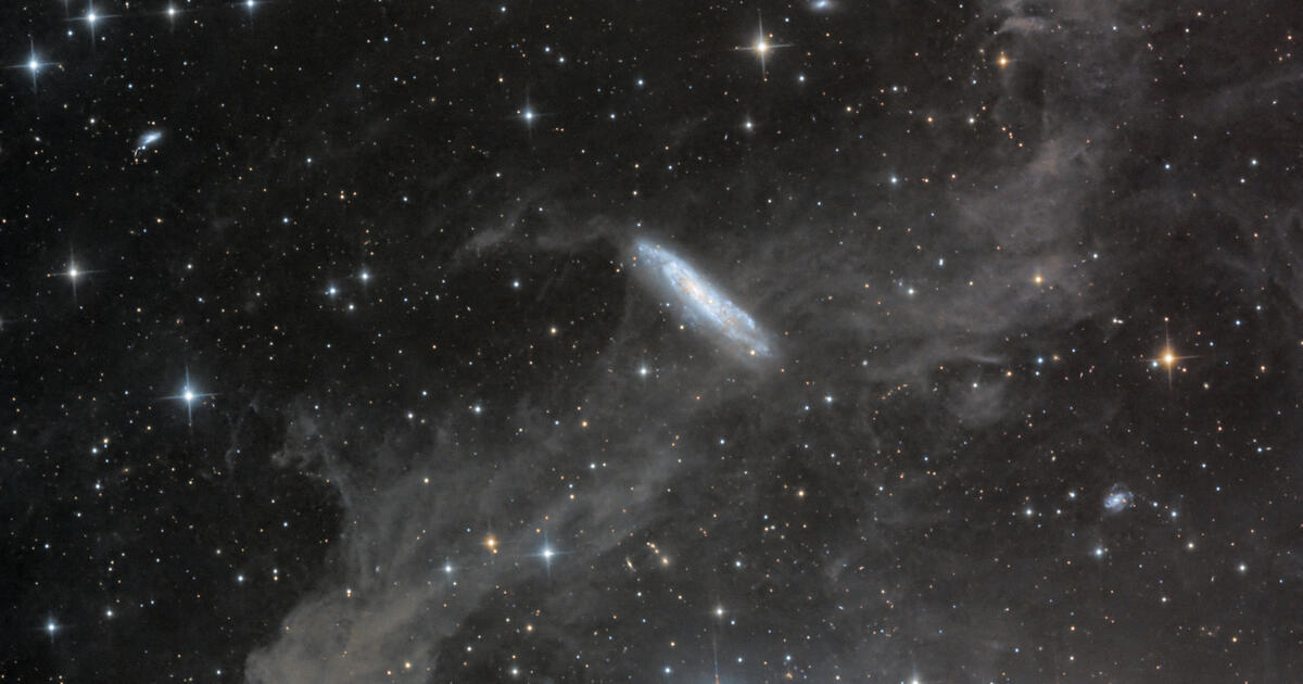 NGC 7497 and IFN | Telescope Live