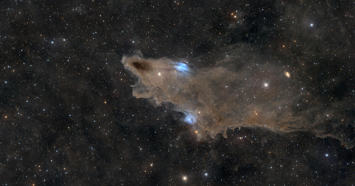 LDN 1235, the Shark Nebula, | Telescope Live