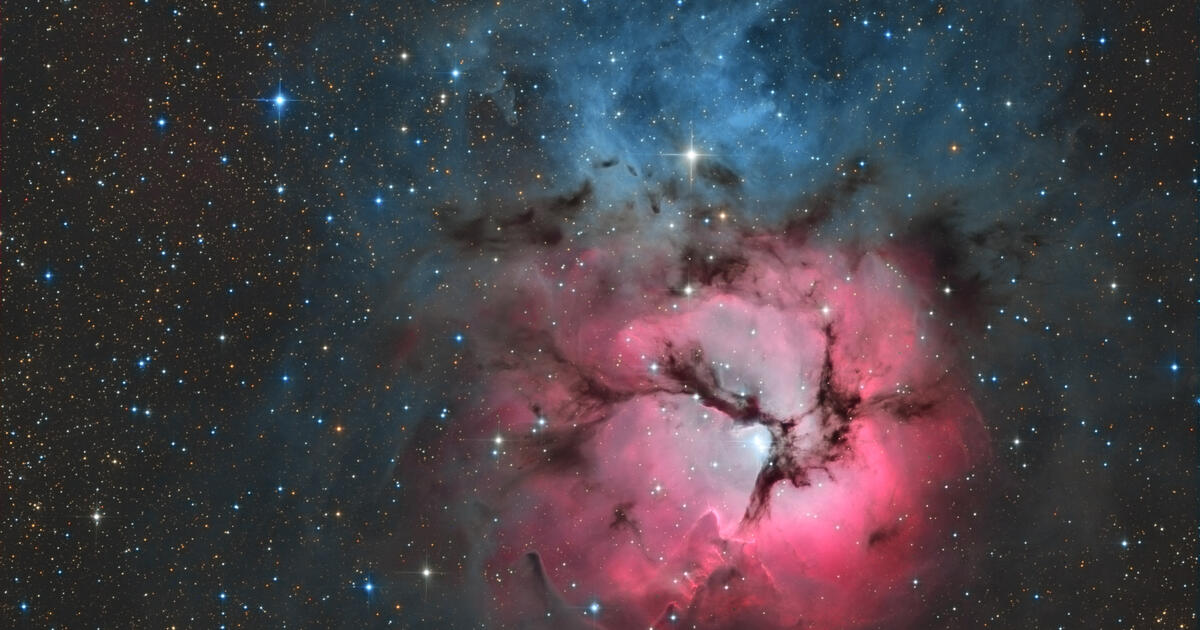 Trifid Nebula - Messier 20 | Telescope Live