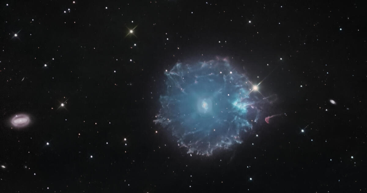 NGC 6543 LRGB | Telescope Live