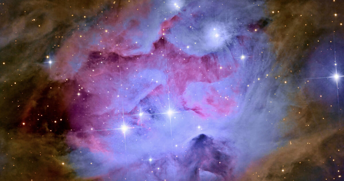 The Running Man Nebula (Running Through Orion) | Telescope Live