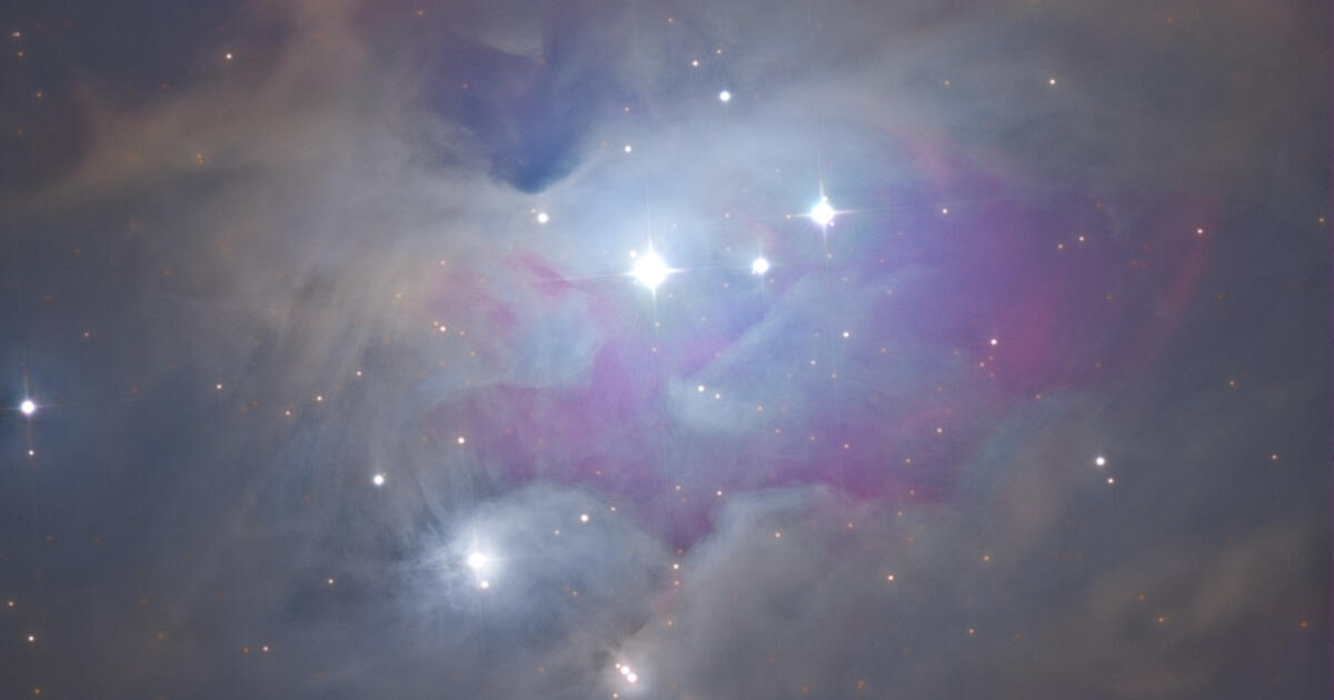 THE RUNNING MAN NEBULA | Telescope Live