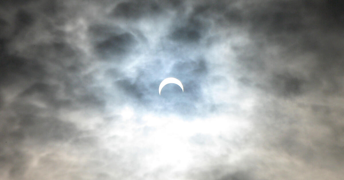 Eclipse from Idaho, USA 14-Oct-2023 | Telescope Live