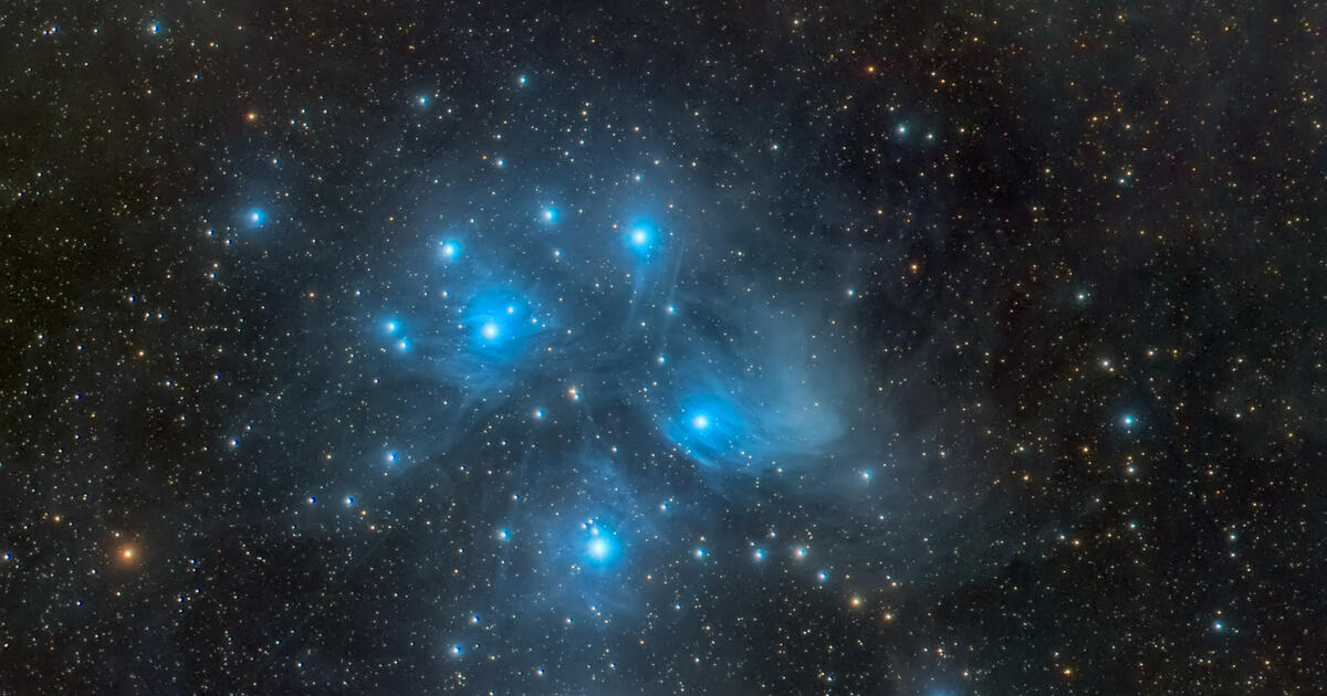 M45 Pleiades star cluster... | Telescope Live