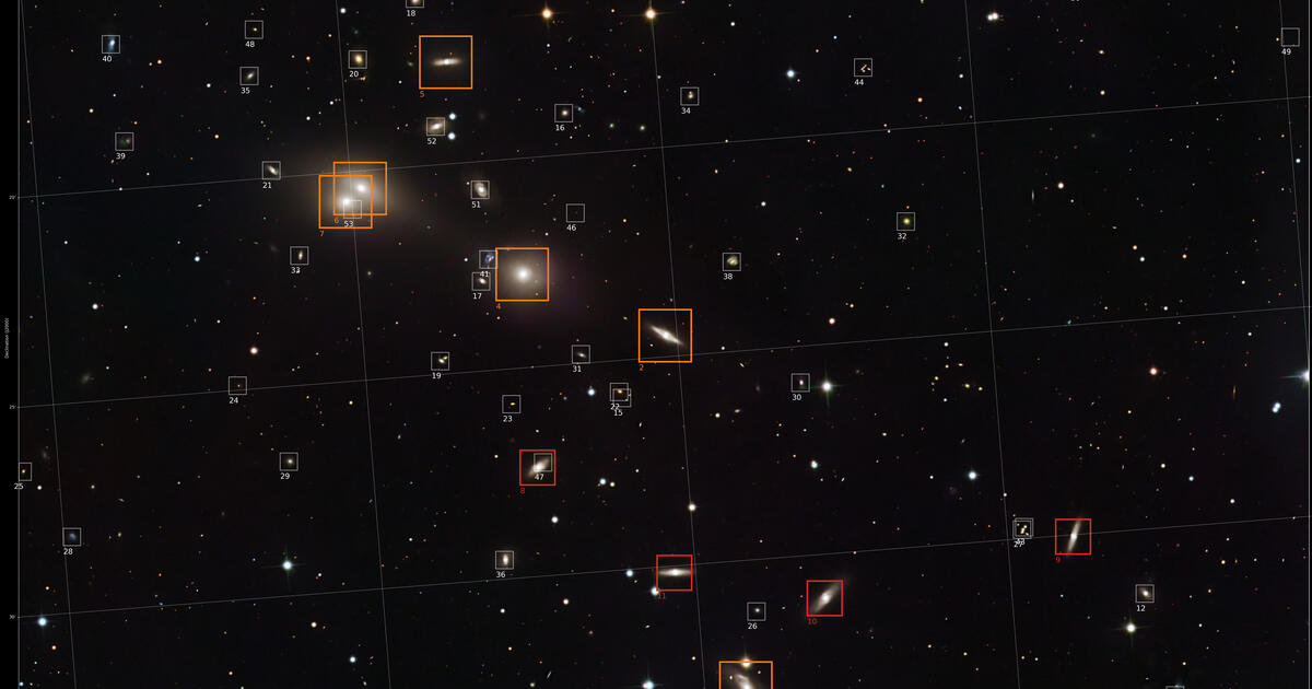NGC 535 and companions | Telescope Live