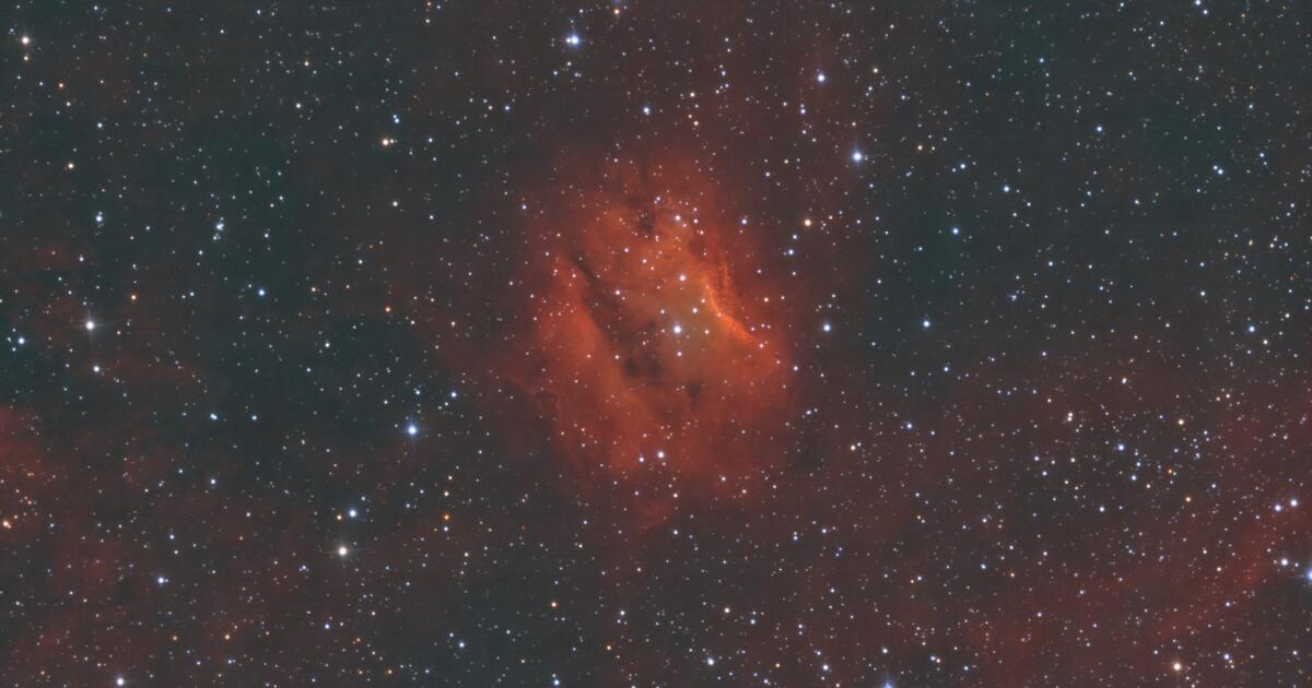 RCW 98 – COFFEE BEAN NEBULA - Dynamic SHO palette | Telescope Live