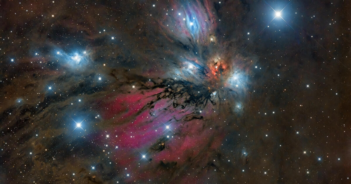 imperfect Angel Nebula / NGC 2170 | Telescope Live