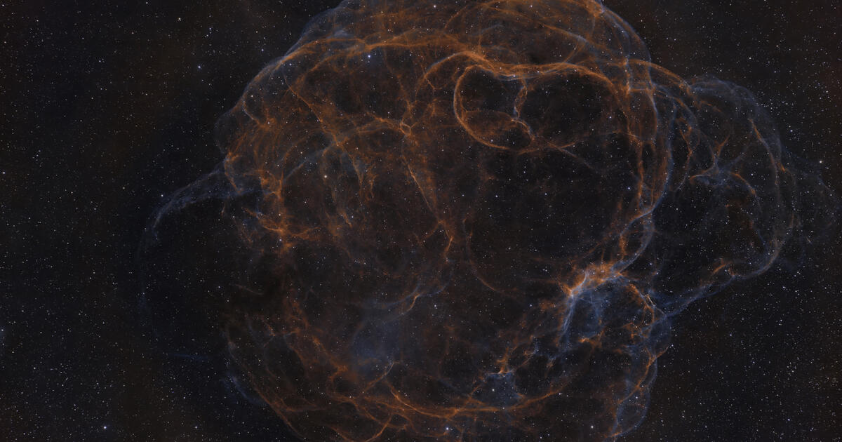 HSO Spaghetti Nebula SH2-240 | Telescope Live
