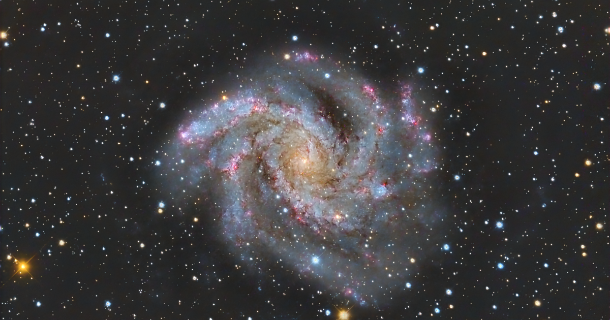 NGC 6946 ~ Fireworks Galaxy | Telescope Live