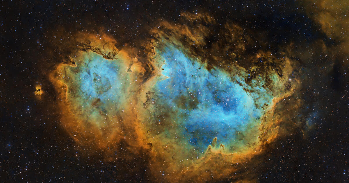 IC 1848 - The Soul Nebula | Telescope Live