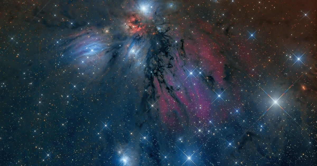 Christmas Angel - NGC 2170 | Telescope Live