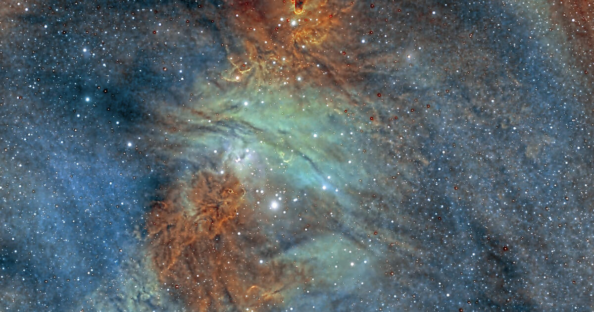 The Christmas Tree Cluster and Cone Nebula | Telescope Live