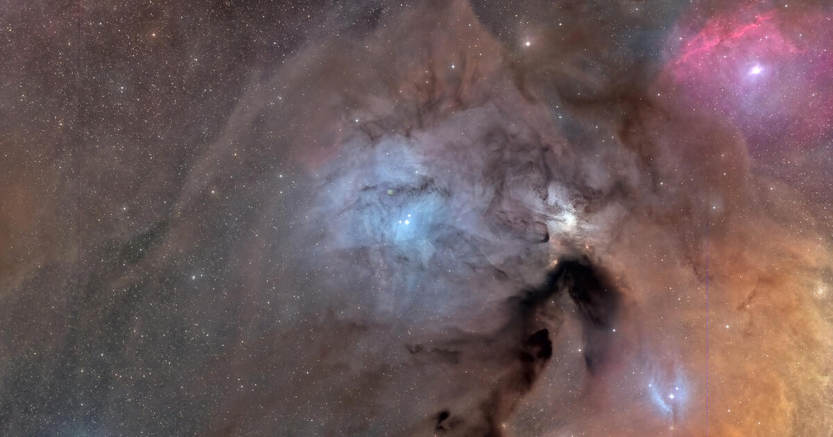 Rho Ophiuchi (RGB, redone) | Telescope Live