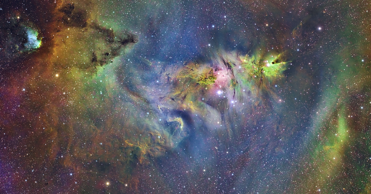 NGC 2264 ~ Christmas Tree Cluster | Telescope Live