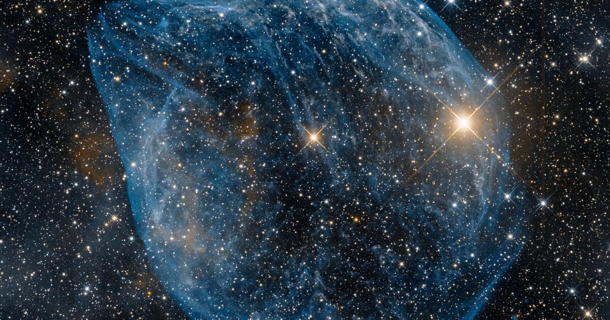 SH2-308 The Dolphin Nebula Wolf Rayet star | Telescope Live